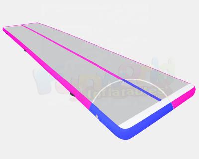 China Inflatable Air Track Gymnastics Mat 3m to 8m Drop Stitch PVC for Home Fitness Training for sale