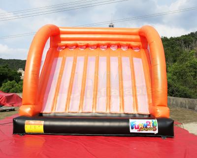 China Multiplayer Track 6x4x4 M Inflatable Basketball Hoop for sale
