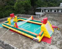 China Commercial Grade 12x6x2m Inflatable Soccer Field for sale