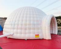 China Trade show Advertising Camping 10M Inflatable Igloo Dome Tent for sale