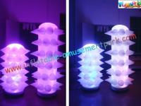 China LED Inflatable Lighting Balloon Decoration - 2m & 3m Height Options with CE/UL Blower for Party Events for sale