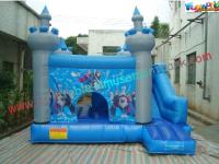China Frozen Inflatable Bounce House with Slide - 3.85m x 3.5m Commercial Grade with CE Certification for sale