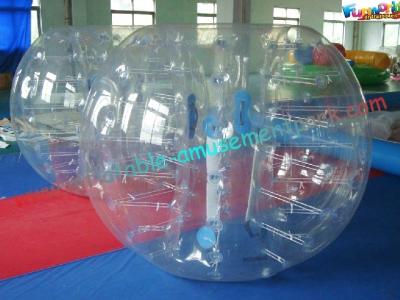 China 1.2M & 1.5M Inflatable Zorb Ball with 0.7mm TPU/0.8mm PVC Construction for Human Bubble Soccer for sale
