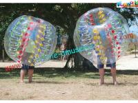 China Colorfully Soccer Human Bubble Ball 1.2M & 1.5M Inflatable Body Zorb with TPU/PVC Material for Recreation for sale