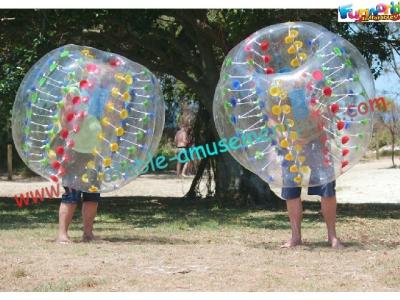 China Colorfully Soccer Human Bubble Ball 1.2M & 1.5M Inflatable Body Zorb with TPU/PVC Material for Recreation for sale