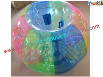 China Inflatable Soccer Bubble Ball 1.5m TPU Body Zorbing Ball for Party Games for sale