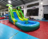China Playground Child Outdoor Inflatable Water Slides For Advertisement for sale