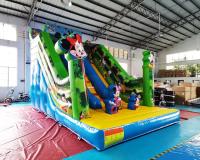 China 1000D Commercial Inflatable Slide Playground Jumping Bouncer for sale