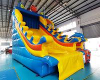 China Animals 1000D Inflatable Bounce House Jumping Bouncer Slide for sale