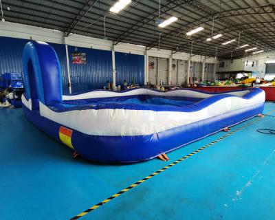China 18 OZ PVC Tarpaulin Inflatable Water Pool Adult Swimming 110 KG Custom Size for sale