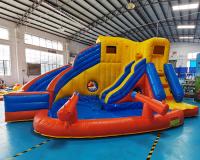 China ROHS Playground Jumping Castle Bouncer Inflatable Water Slide for sale
