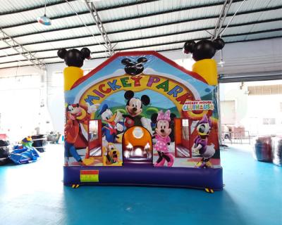 China Commercial Inflatable Bounce House 5x4.5m Children Mini Miki Jumping Castle for School for sale