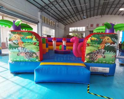 China Commercial Inflatable Bounce House 5x4.5m PVC Toddler Jumping Castle with Blower for sale