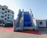 China 12x6x2 Meter Inflatable Jump Air Bag Bouncer Commercial Grade PVC for Events for sale