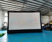 China 12x6x2 Meter Air Inflatable Movie Screen for Advertising Projection Shows - 125kg Commercial Grade PVC for sale