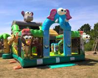 China 1000D Inflatable Bouncer Slide Children Jumping Castle for sale