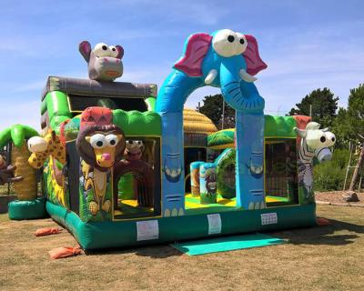 China 1000D Inflatable Bouncer Slide Children Jumping Castle for sale