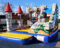 China EN14960 Outdoor Backyard Dragon Inflatable Bouncy Castle for sale