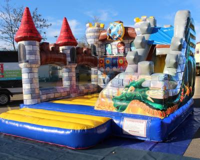 China EN14960 Outdoor Backyard Dragon Inflatable Bouncy Castle for sale
