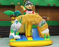 China ROHS Pirate Inflatable Bouncy Castle Bounce House Combos for sale
