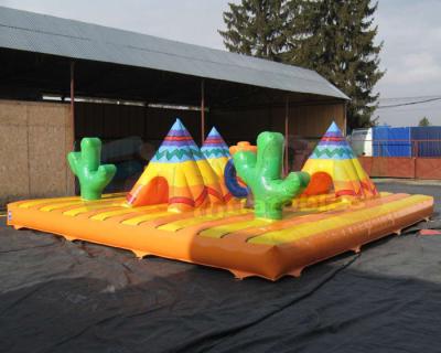China Commercial Grade Inflatable Bouncy Castle 5x4.5x4.5m for 6-8 Children 700lbs Capacity for sale