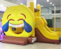 China Mini Playground Kids Inflatable Bounce House with Slide - 110 KG Commercial Grade PVC - Custom Sizes Available for sale