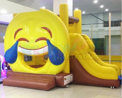 China Mini Playground Kids Inflatable Bounce House with Slide - 110 KG Commercial Grade PVC - Custom Sizes Available for sale
