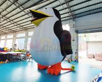 China Custom Penguin Inflatable Advertising Model 0.9mm PVC Tarpaulin 750kg for sale