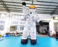 China 0.9mm PVC Tarpaulin Cosmonaut Inflatable Advertising Man - 750 KG Weight, 1 Year Warranty for sale