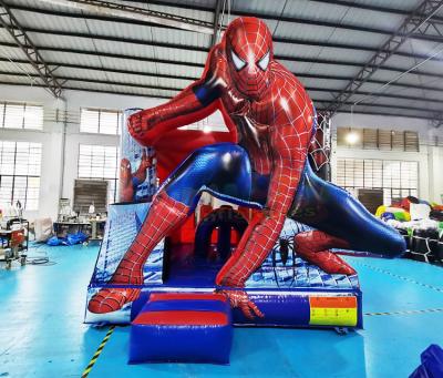 China 1000D Commercial Super Hero Bouncy Castle 5x4.5x4.5m with CE Certification for Hotels & Events for sale