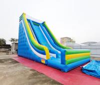 China Customized Size PVC Tarpaulin Commercial Inflatable Slide - 0.55mm Material, 110kg Weight, CE Certified for sale