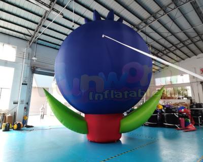 China 0.9mm PVC Tarpaulin Inflatable Flower Air Characters Custom Advertising for sale