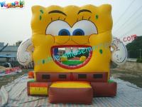 China Spongebob Commercial Bouncy Castle with Slide - 6x3x3.5 Meter Inflatable CE/EN14960 Certified for sale