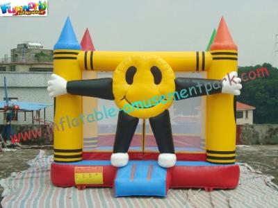 China Clown Commercial Bouncy Castles /  Customized Bouncing Jumping House For Party for sale