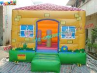 China Peppa Pig Commercial Bouncy Castle 4x3.5x2.5m Inflatable House for Kids for sale