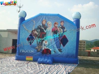 China Commercial Frozen Inflatable Bouncer Slide Combo Castle 5.59m x 4.83m CE EN14960 for sale