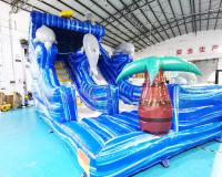 China Kids Commercial Inflatable Slide Jumping Bounce House for sale