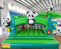 China Quadruple Stitching Inflatable Bounce Houses Panda Bouncy Castle for sale