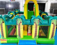 China ROHS Plato 1000D Inflatable Bounce House for Adults and Children 145kg for sale