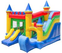 China Commercial Inflatable Slide Bouncer 110kg PVC for Hotel Birthday Party for sale