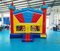 China Commercial Inflatable Bounce House with Slide - 145kg Heavy-Duty 0.55mm PVC Construction, CE Certified for sale