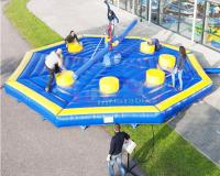 China OEM Inflatable Gladiator Game Interactive Sport Fighting Last Man Standing for sale