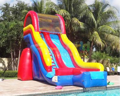 China Commercial Inflatable Bouncer Slide 18 OZ PVC 110 KG Kids Jumping Castle for sale