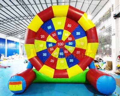 China 12x6 Meter Commercial Inflatable Football Goal with 125KG Capacity - CE Certified Party Game for Backyard & Events for sale