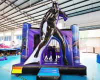 China Commercial Outdoor Panther Inflatable Bounce House 145kg PVC Tarpaulin Jumping Castle for sale