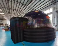China ODM Portable Black Mini Advertising Dome Inflatable Tent for sale