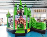 China Super Hero Jumping Castle Inflatable Bouncer Slide Combo For Hotel for sale