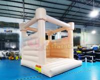 China Commercial Wedding Bounce House 145kg with 0.55mm PVC Material and Quadruple Stitching Construction for sale