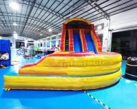 China Commercial Inflatable Water Slide Bounce House 110kg PVC Jumping Castle for Adults for sale