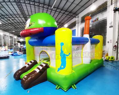 China Commercial Inflatable Bouncer 5x4.5x4.5m Toddler Bounce House 145kg PVC for sale